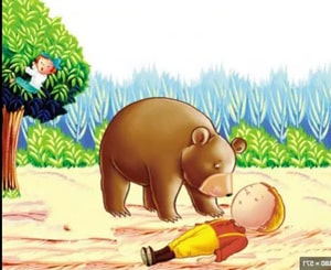 The Bear and the Two Travelers – English Fairy Tale – LELB Society